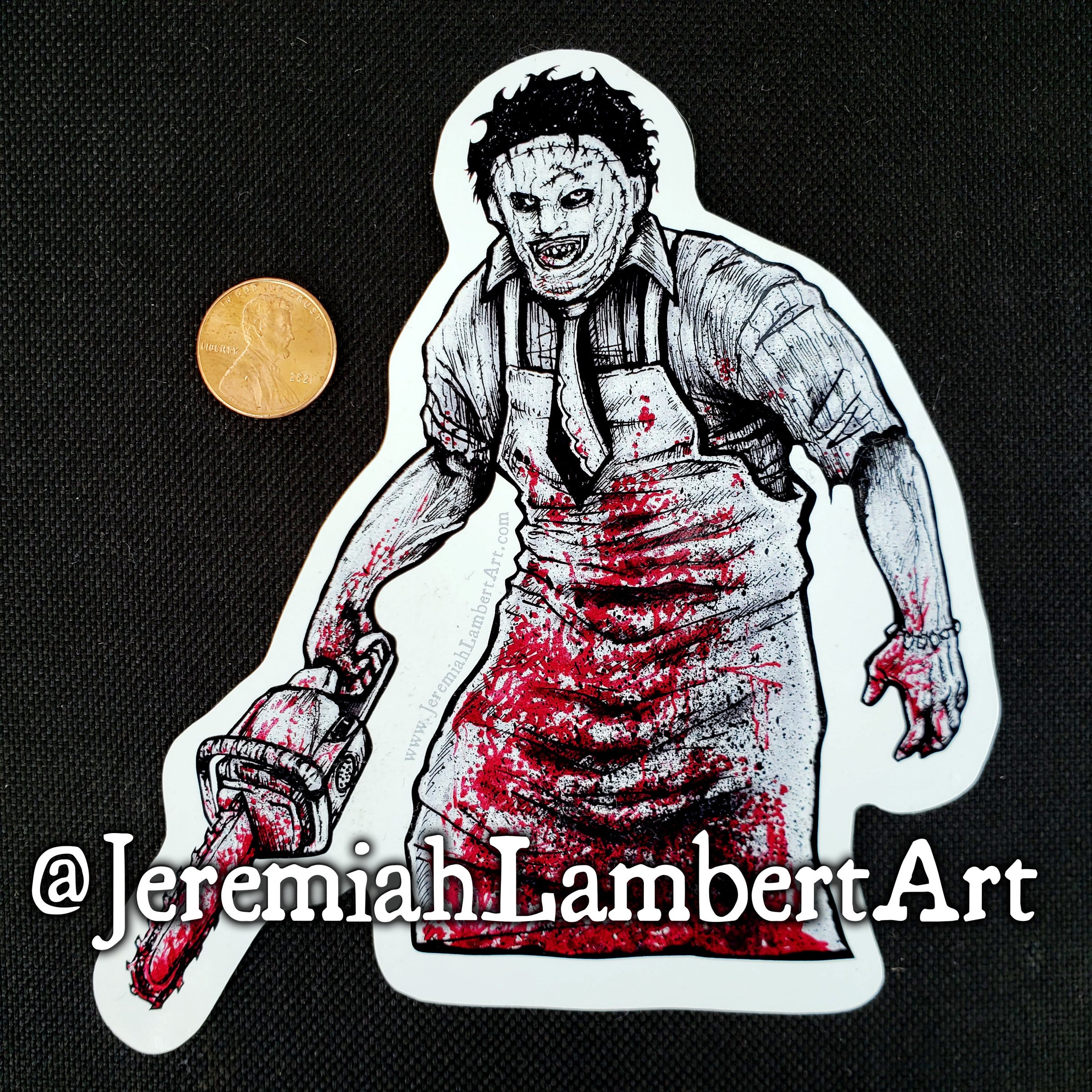 leatherface drawing easy